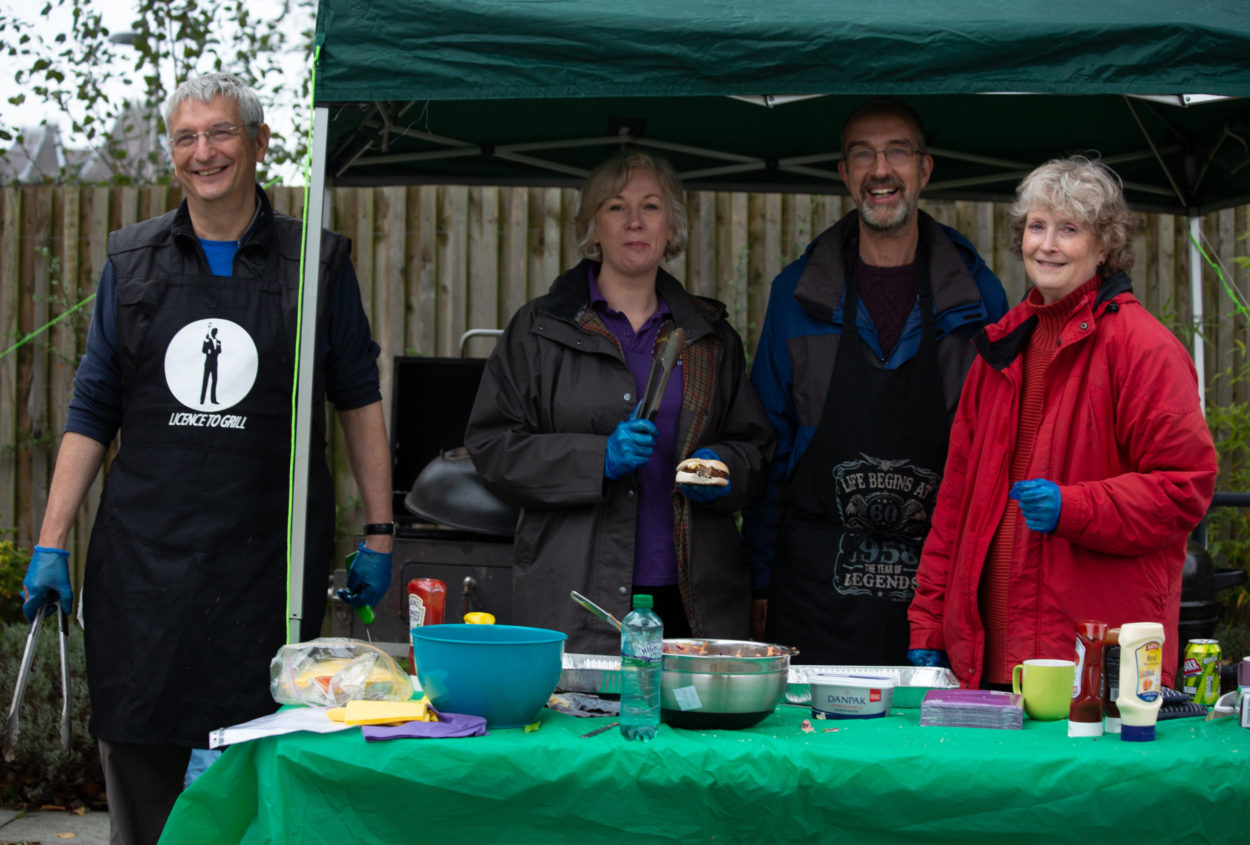 autumn barbeque in horatio's garden scotland - Horatio's Garden