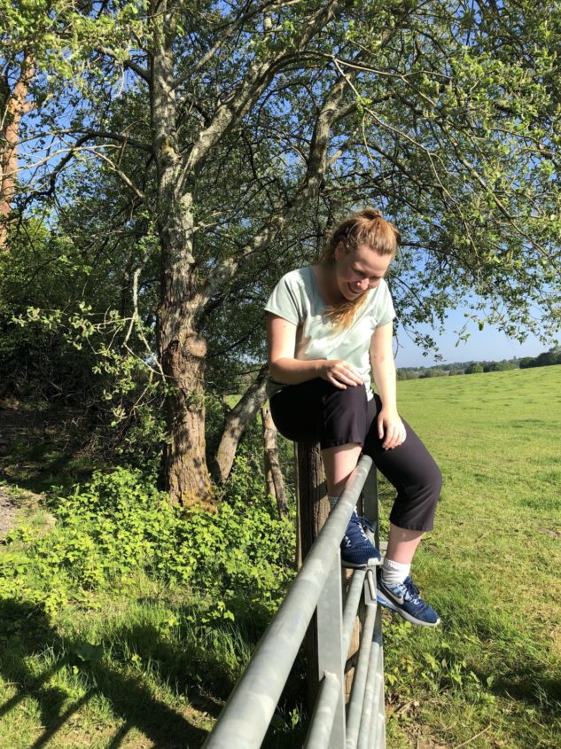 hester goes running for horatio's garden - Horatio's Garden