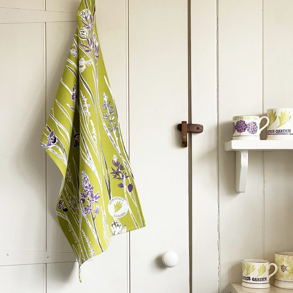 Meadow Flower Tea Towel - Horatio's Garden