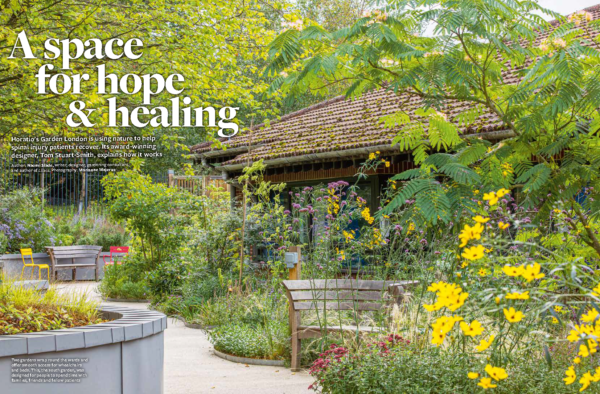 OUR FEATURE IN RHS THE GARDEN MAGAZINE - Horatio's Garden